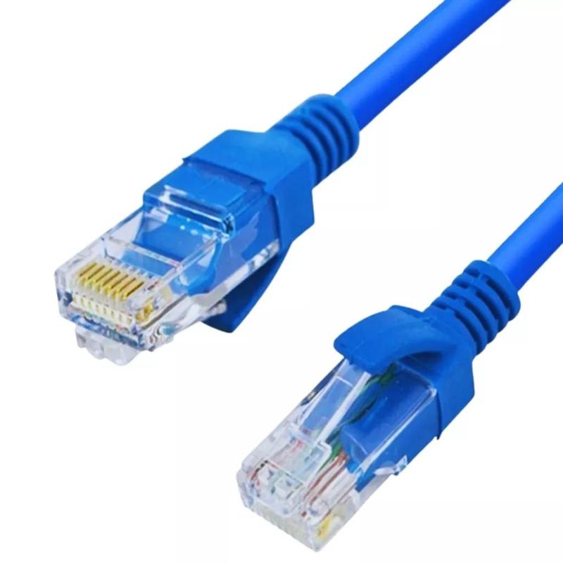 Cabo para rede RJ45 azul 3 metros - Filó Modas - Materiais Elétricos ...