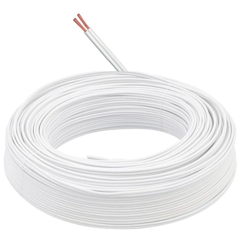 Cabo Paralelo Flexível 14 Awg Branco 100M Telecam - Cabo / Fio Elétrico ...