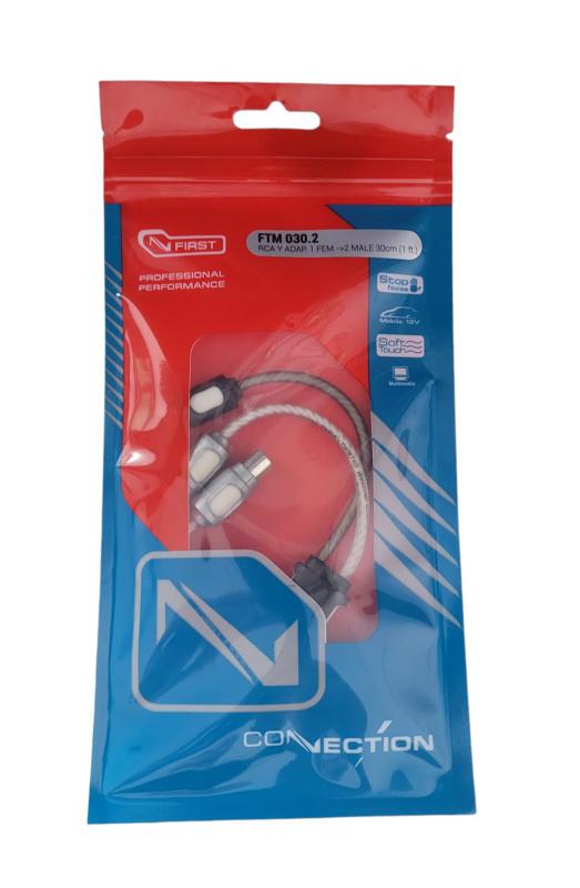 Cabo Rca Tipo Y Ftm 030.2 Connection 2 X Macho 1 X Femea - Cabo RCA - Magazine Luiza