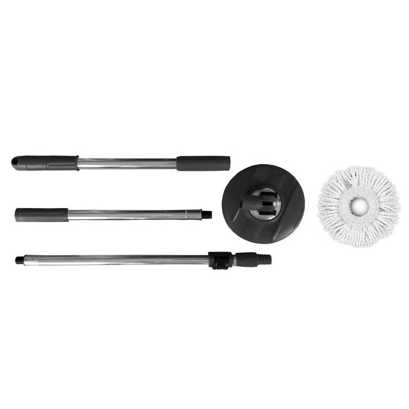 Cabo Reposição De Aço Inox Completo Perfect Mop Pro + Base - Mop ...