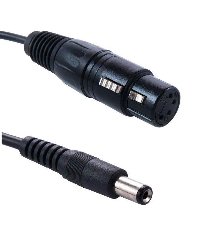 Cabo Rolux RL-C1 XLR 4 Pinos para Conector DC Coaxial - Rolux ...