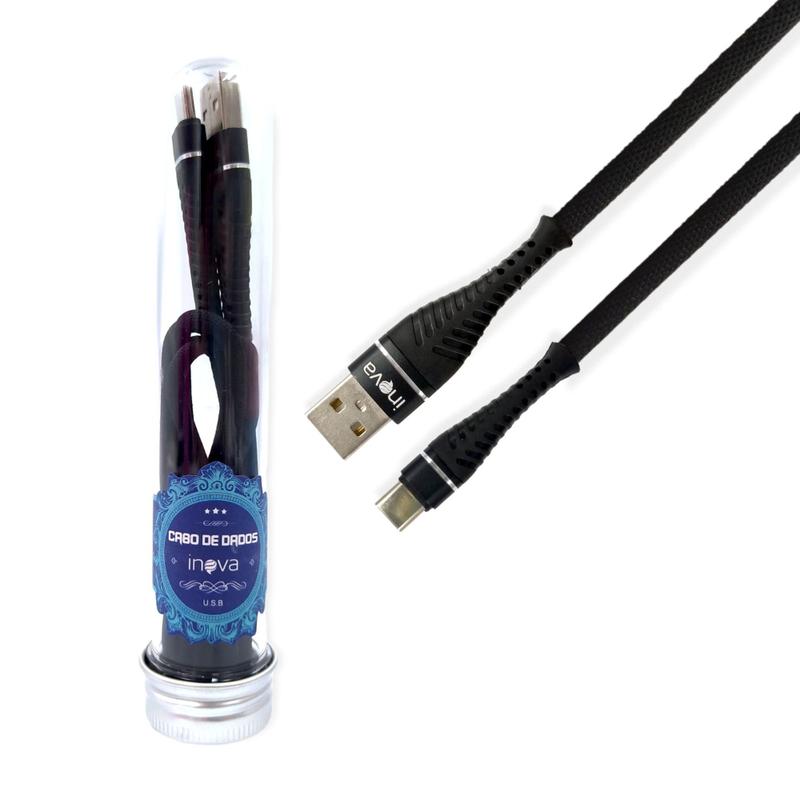 Cabo Type C Usb Dados Rápido Reforçado Inova CBO-5635 - Cabo USB ...