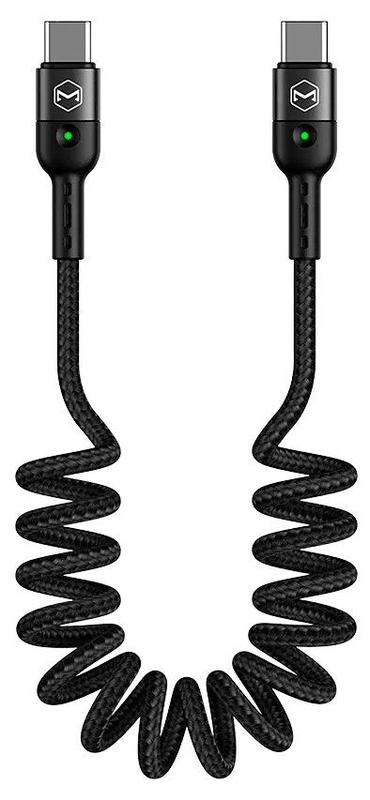 Cabo USB-C para USB-C Mcdodo CA-7860 Data Coiled - 1.8M - Cabos e ...