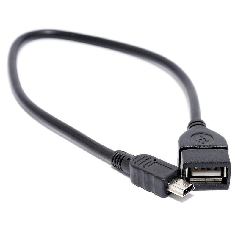 Cabo USB Fêmea para Mini USB 5 Pinos - 1750 - Central Cabos - Cabo USB ...