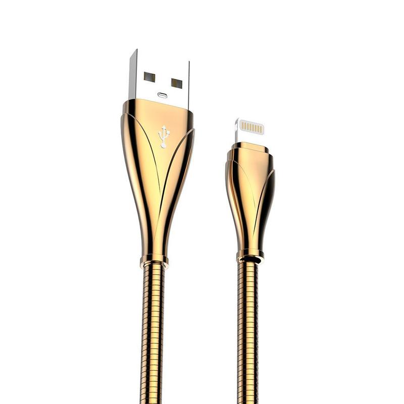 Cabo Usb Lightning 1 Metro CB-L190GD Dourado - C3Tech - Cabo Apple ...