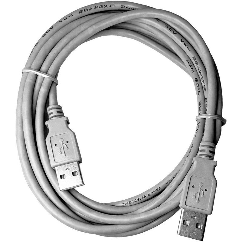 Cabo Usb Macho x Macho 3 MT Standard 110 250V Tipo A 2,0 Pontas Iguais Macho - BrasilBox - Cabo ...