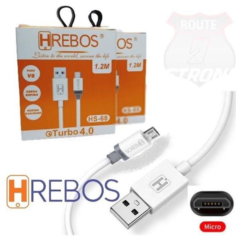 Cabo USB-V8 - HREBOS - Cabos e Adaptadores - Magazine Luiza
