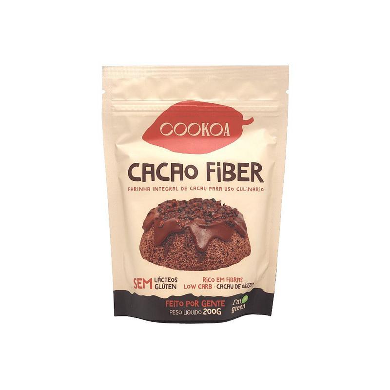 Cacao Fiber, 200g - Cookoa - Alimentos - Magazine Luiza