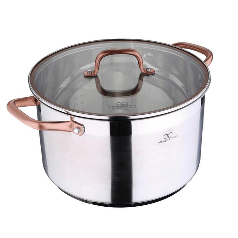 Caçarola Copper 9,5 Litros Infinity Chefs - Bergner - Panelas ...