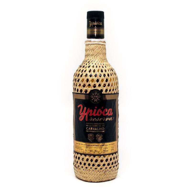 Cachaça Ypióca Empalhada Brasilizar Reserva Ouro Carvalho 965ml ...