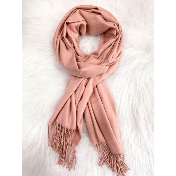 cachecol liso feminino lanzinha moda tendencia - Filó Modas - Cachecol ...