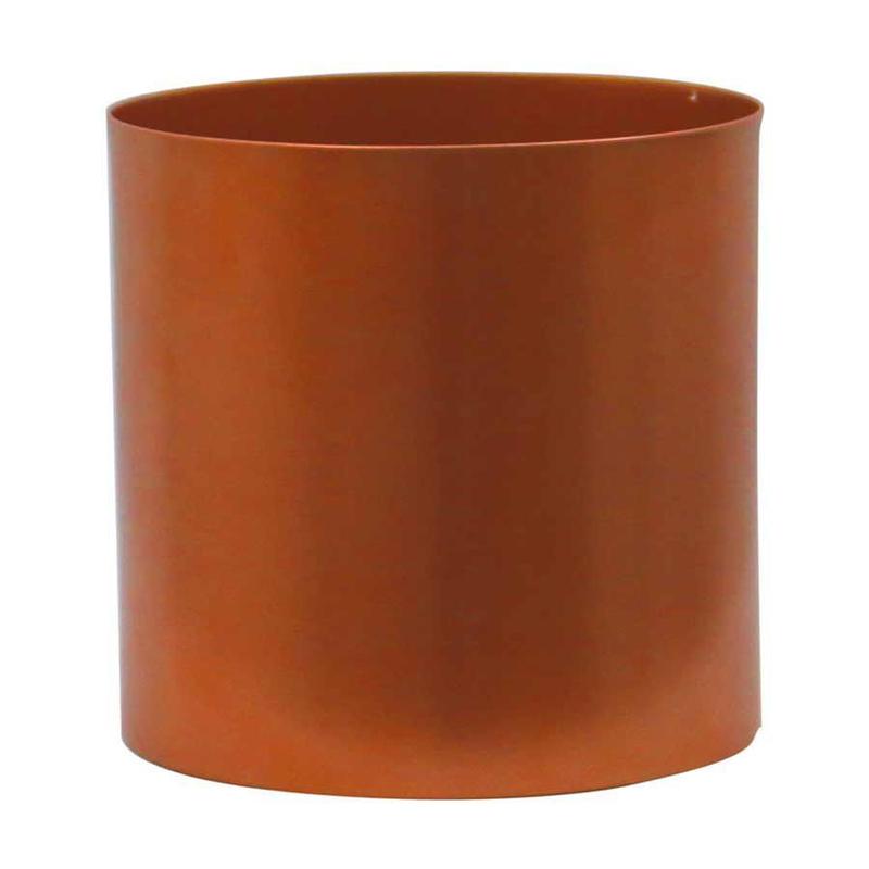 Cachepot Vasart Alumínio Cilindro Cobre - 12cm - Cachepot - Magazine Luiza
