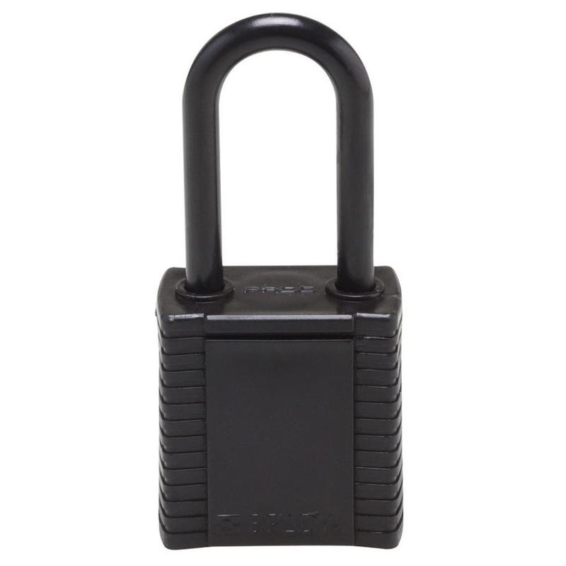 Cadeado Brady Preto Haste e Corpo em Plástico 78690 - Cadeados ...