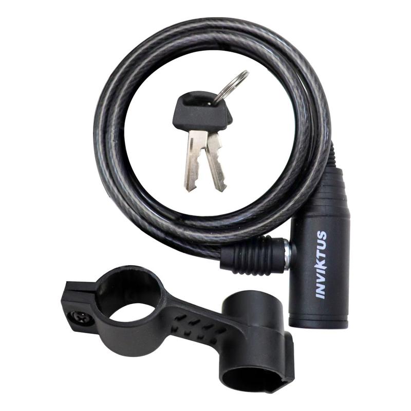 Cadeado Cabo Aco 1,00mx 6mm Chave Preto - KTR - Cadeados - Magazine Luiza