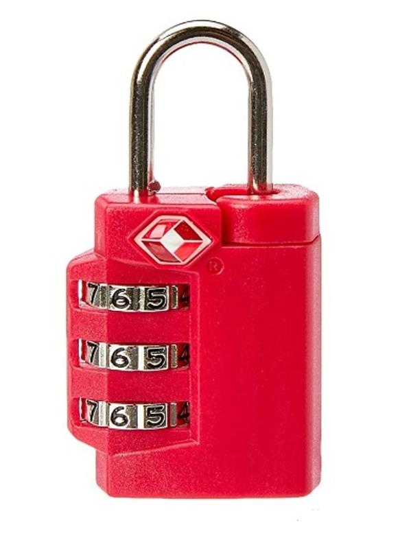 Cadeado com segredo triplo TSA Luxcel CD001TSA - Cadeados - Magazine Luiza