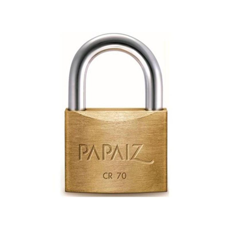 Cadeado de latão - CR-70 - Papaiz - Cadeados - Magazine Luiza
