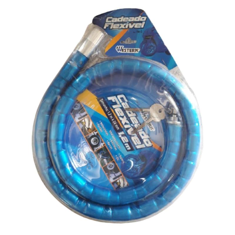 Cadeado flexivel - tm-1 - etilux ind e co - Cadeados - Magazine Luiza