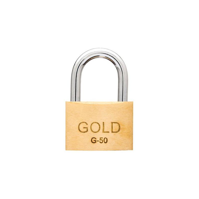 Cadeado Gold 50mm Gcc200007 - Kit C/6 - Cadeados - Magazine Luiza