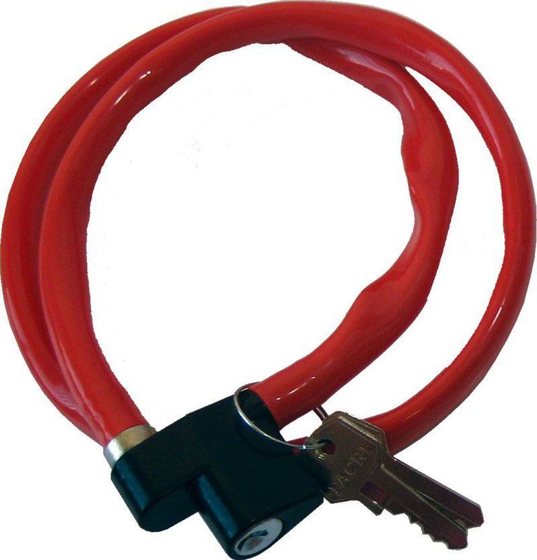 Cadeado Pacri 02 C/ Chave 46/60 /Cabo de Aço - 16466 - Cadeados ...