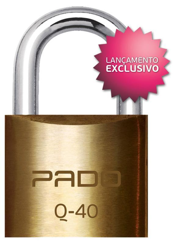 Cadeado Pado 40 mm Tetra Chave - Pado s/a - Cadeados - Magazine Luiza