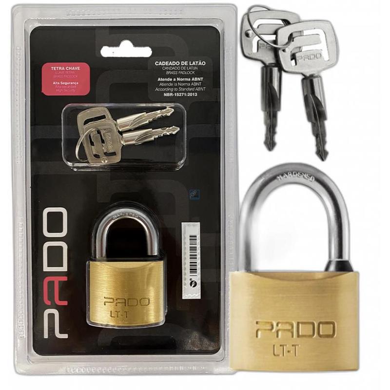 Cadeado Pado Tetra Chave 60Mm - RCD - Cadeados - Magazine Luiza