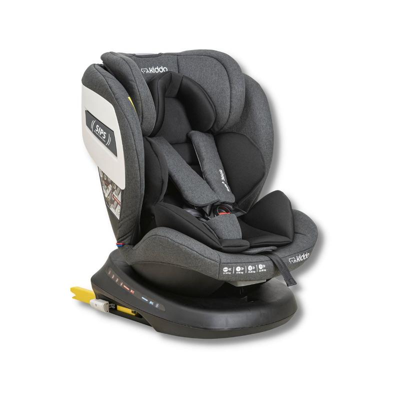 Cadeira de auto supra 360 isofix melange grafite - kiddo - Cadeirinha ...