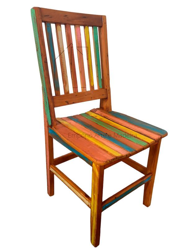 Cadeira De Demolição, Peroba rosa.(Patina) - Empório Arte E Madeira ...