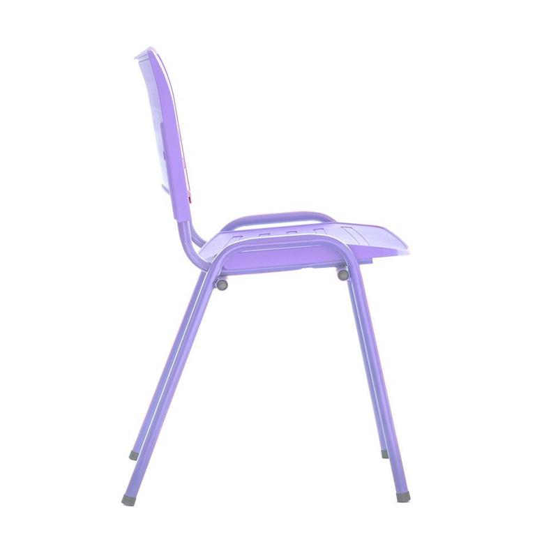 Cadeira de Escritório Interlocutor Evidence Color Roxa - Mobly ...