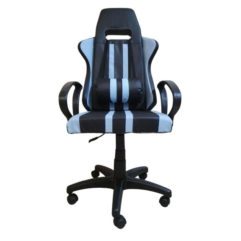Cadeira Gamer Abeflex korano preta/azul claro - Cadeira Gamer ...