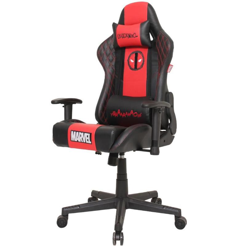 Cadeira Gamer Marvel DeadPool Gaming Pro Reclinável - Cadeiras INC ...
