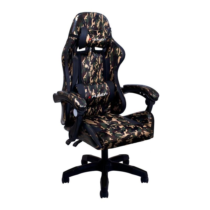 Cadeira Gamer X Fusion C.123 Camuflado - Show de Cadeiras - Cadeira ...