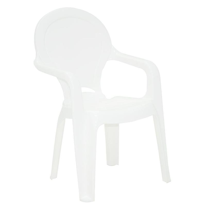 Cadeira Infantil Tramontina Tique Taque Polipropileno Branco ...
