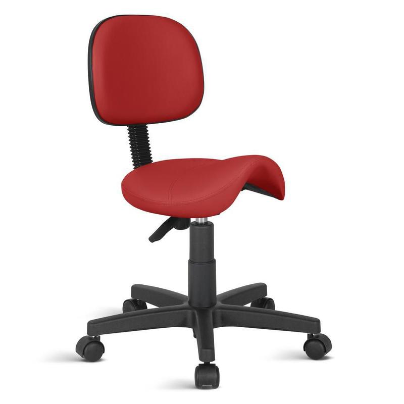 Cadeira Mocho Sela Estética Odontologia Secretaria Rv - Alphaflex ...