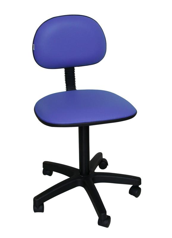 Cadeira Secretaria Giratória Pistão Fixo - Abeflex - Cadeira de ...