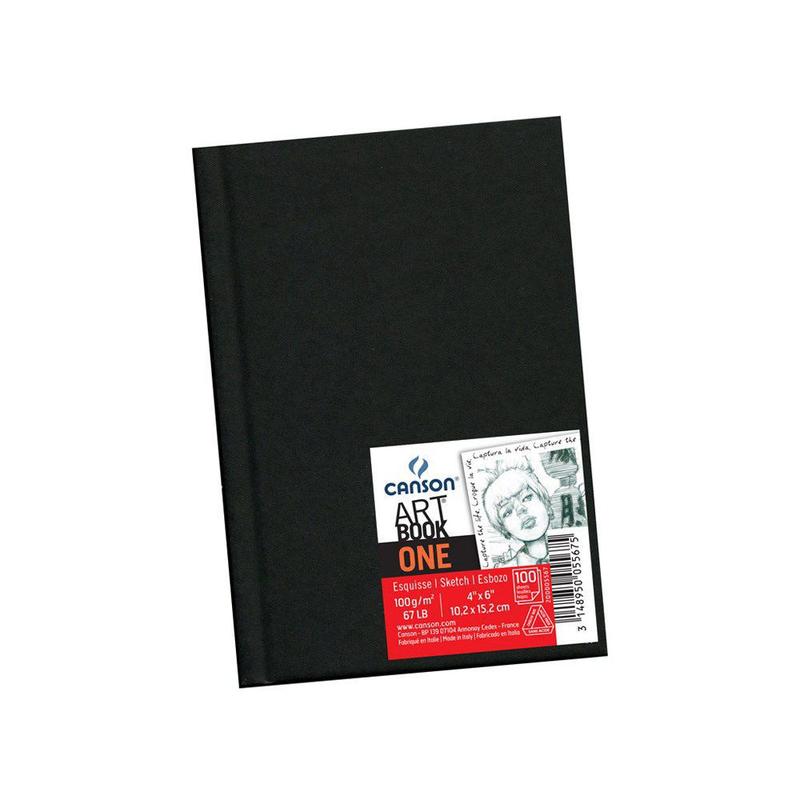 Caderno Art Book One Sketchbook 100g A5 14x21,6 cm com 98 Folhas Canson ...