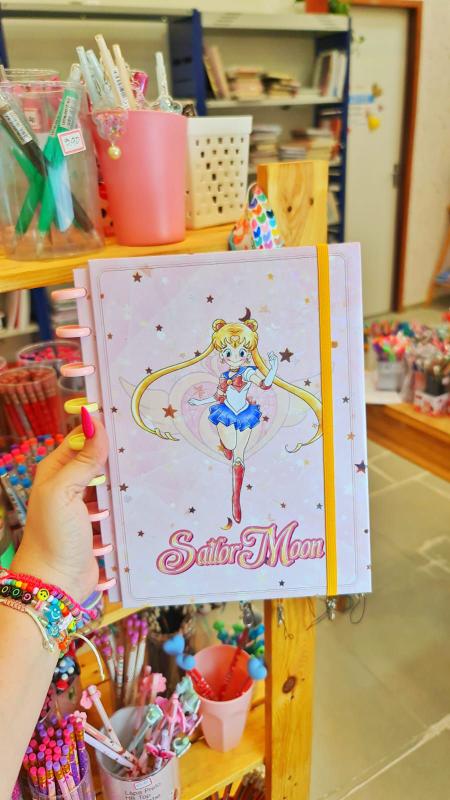 Caderno de Disco Exclusivo Sailor Moon By Mimos - Mimos Store - Caderno ...