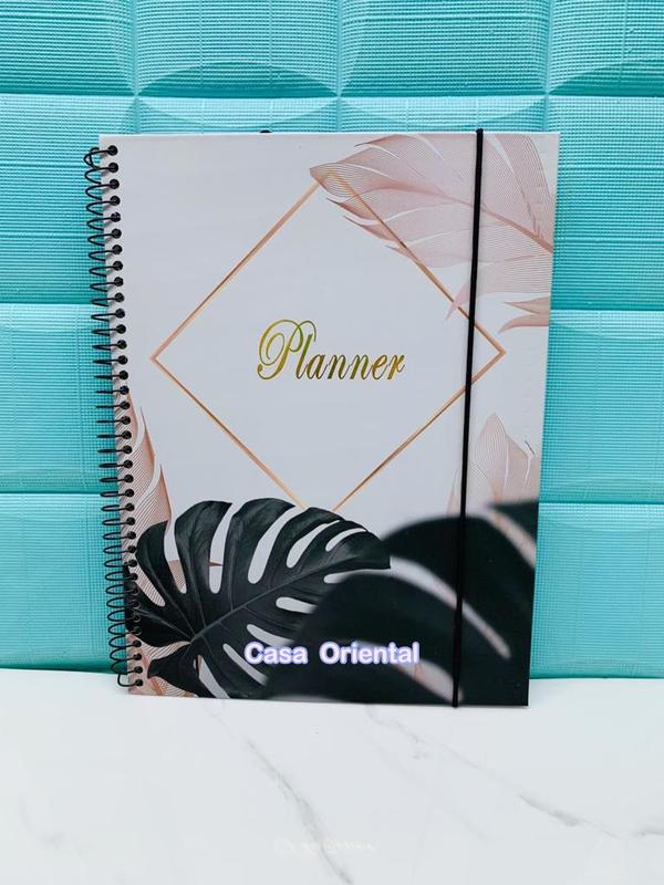 Caderno Planner Semanal Espiral para Organização 96 Folhas Escolar ...