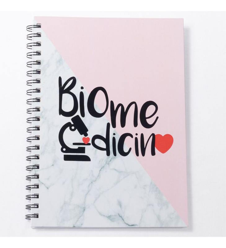 Caderno Universitário 100fls Biomedicina Profissões - Serv Color ...