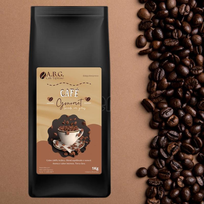 Café ABG Gourmet Torrado em Grãos 1kg - Cooxupé - Café - Magazine Luiza
