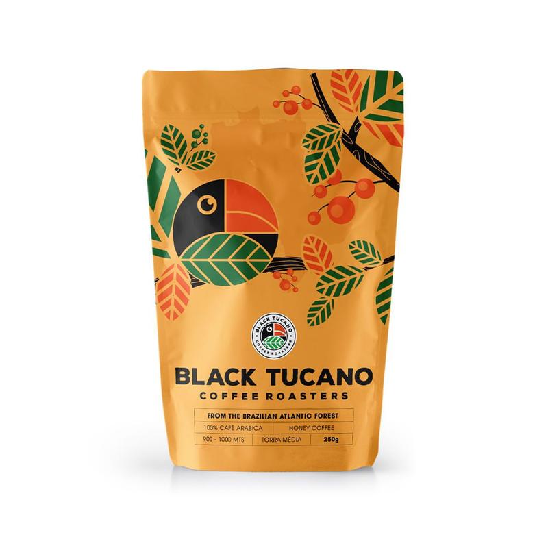 Café Black Tucano Honey Coffee em grãos 250 g - Café - Magazine Luiza
