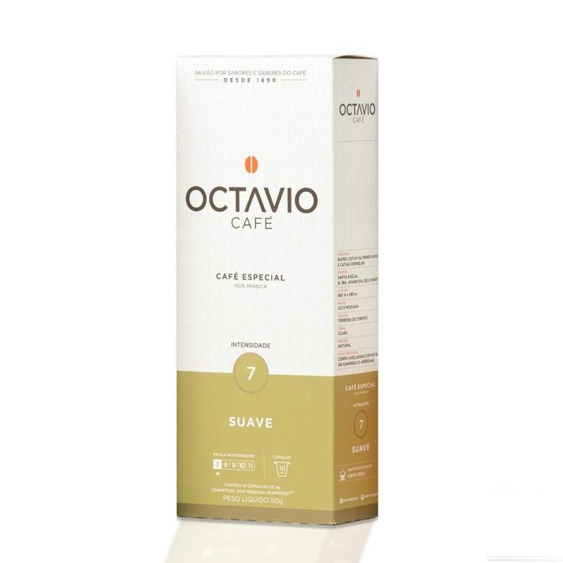 Café em Cápsula Rubi Octavio Caixa 50g 10 Unidades - CAFE - Cápsulas de ...