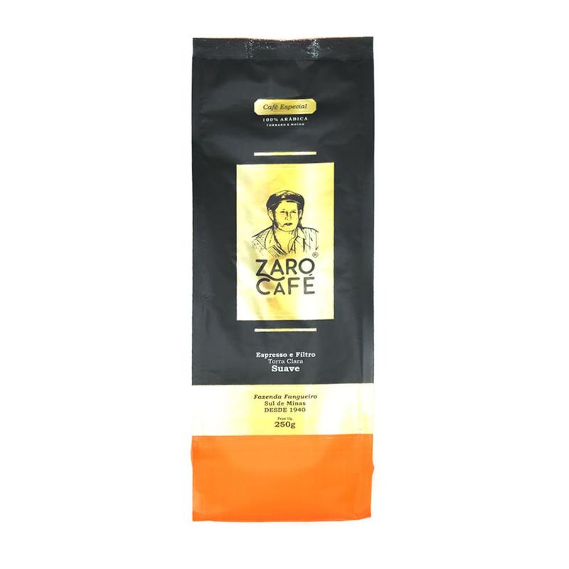 Café em Grãos Torra Clara Reserva Suave Zaro Café 250g - Café ...