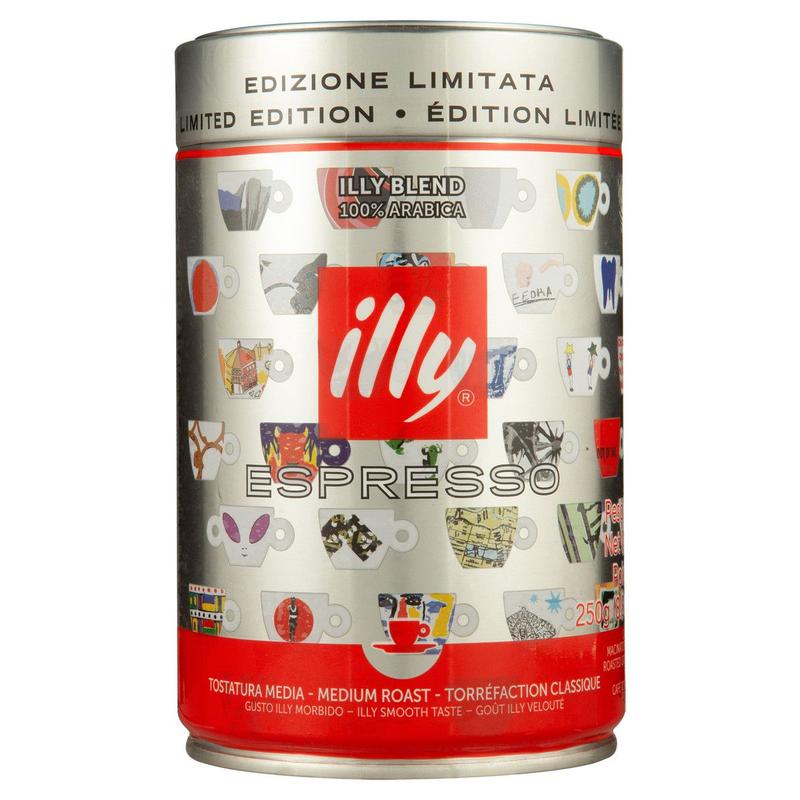 Café Espresso Torrado e Moído em Pó Art Collection Lata ILLY 250g - Café - Magazine Luiza