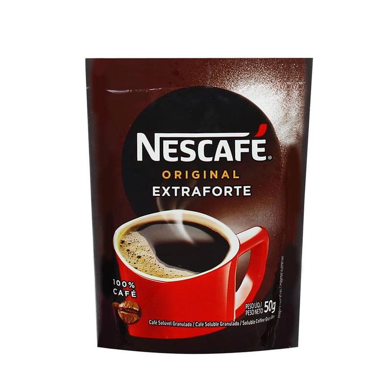 Café Solúvel Extra Forte Sachê Nescafé 50g - Nestlé - Café - Magazine Luiza