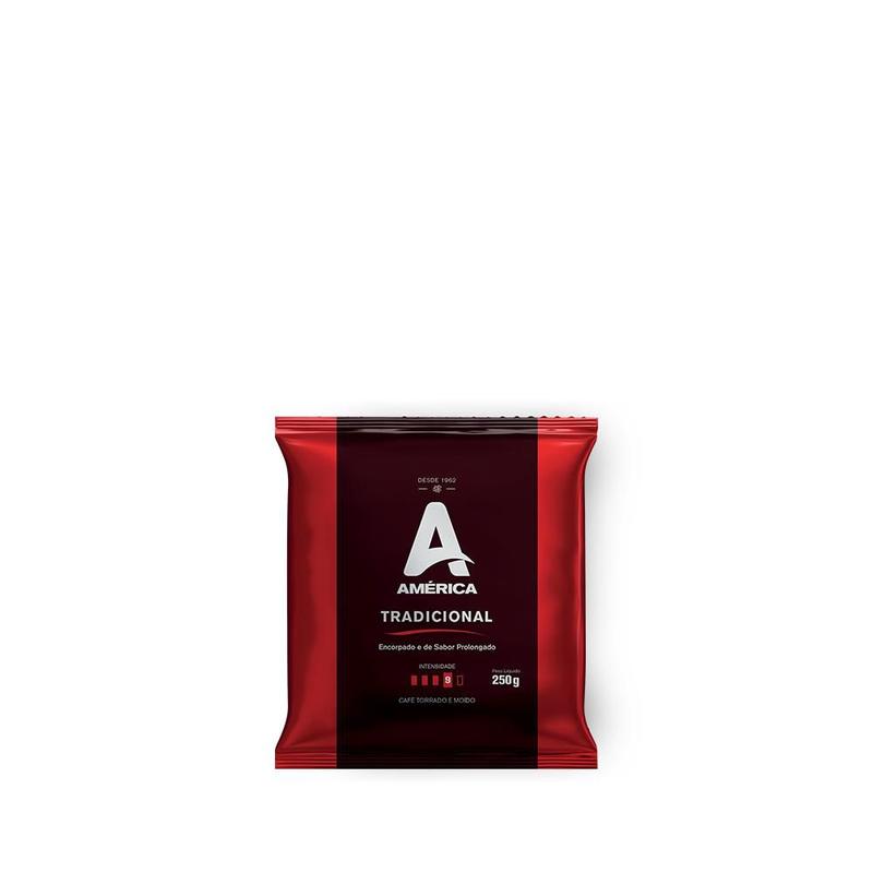 Café Torrado E Moído Almofada América Tradicional 250g - Café América ...