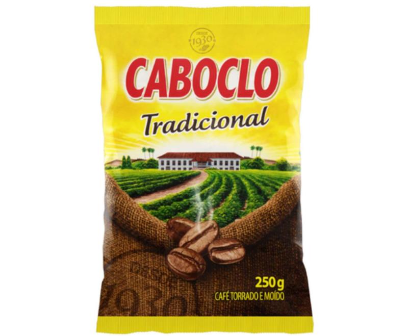 Café Tradicional Torrado Moído Almofada Caboclo 250g - Café - Magazine ...