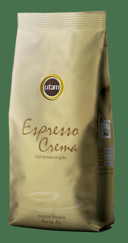 Café Utam Crema em grãos 1 KG - Alimentos Básicos - Magazine Luiza