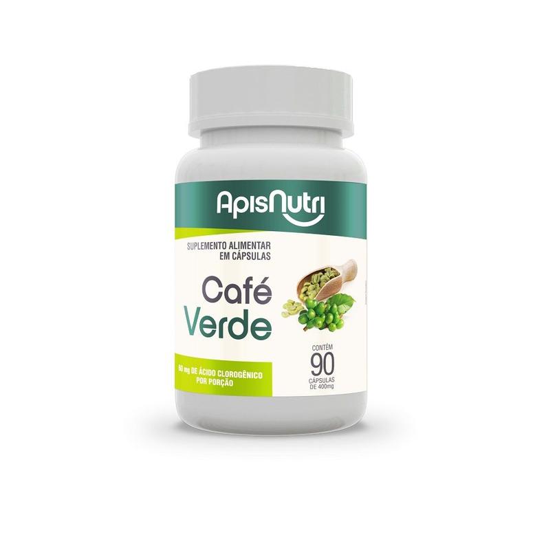 Café Verde - 400mg (90 caps) - Padrão: Único - Apisnutri - Café Verde ...
