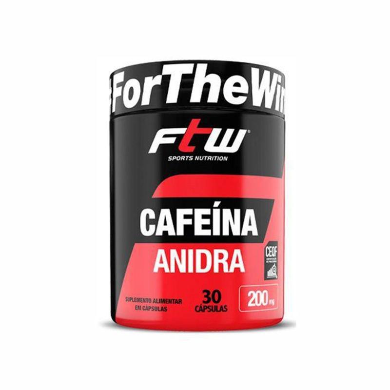 Cafeina anidra ftw - 30 capsulas - Cafeína - Magazine Luiza