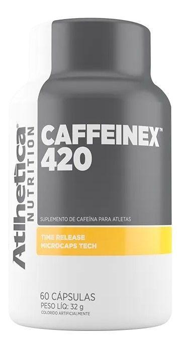 Caffeinex 420mg (60 Capsulas) Atlhetica Nutrition - Cafeína - Magazine ...